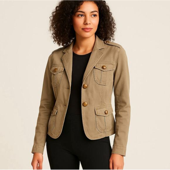 The Limited | Jackets & Coats | The Limited Military Utility Jacket ...